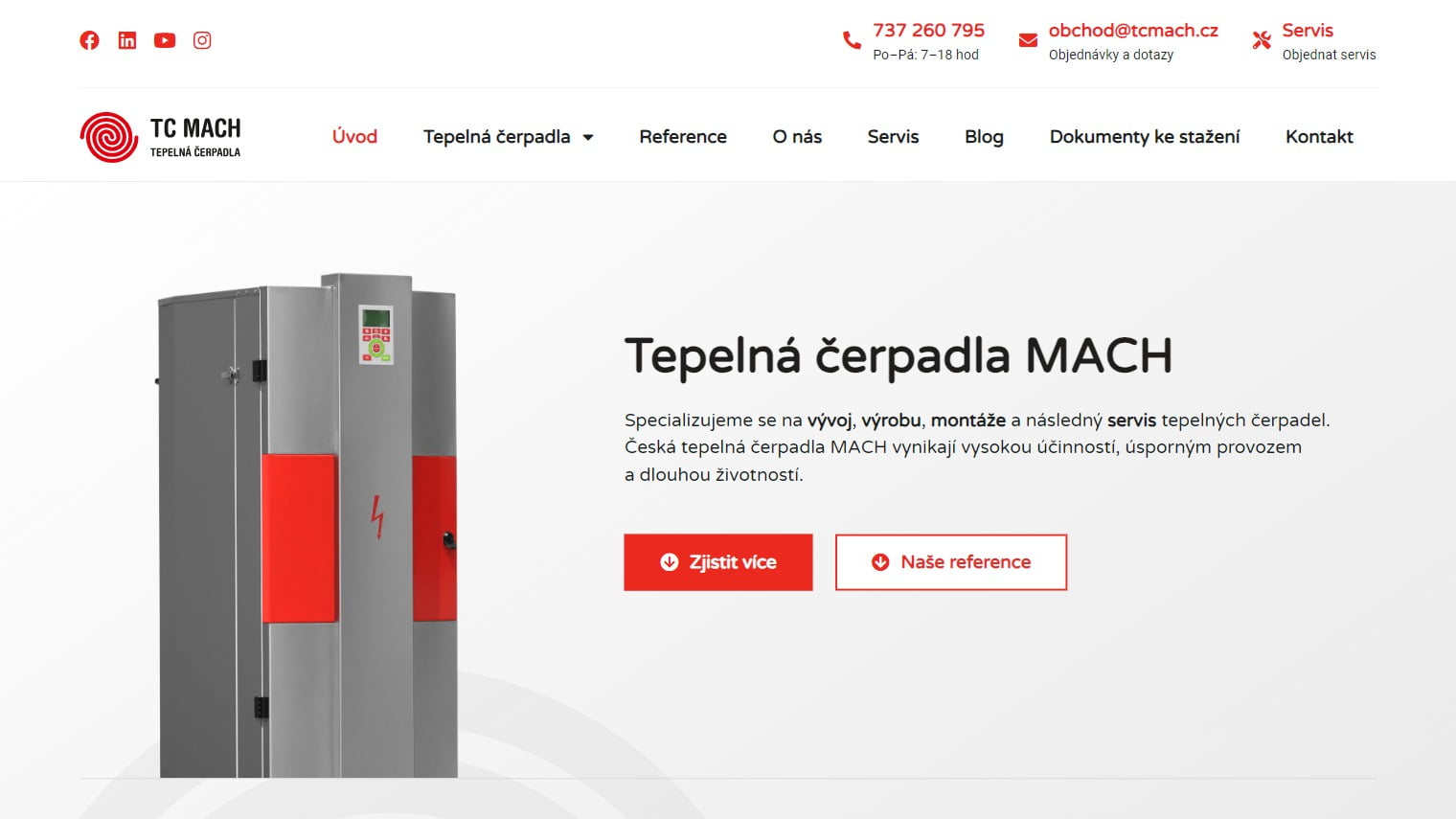 Tepelná čerpadla Mach | Návrh, montáž a servis tepelných čerpadel ...
